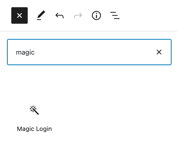 Magic Login 1.2: Login Block — HandyPlugins
