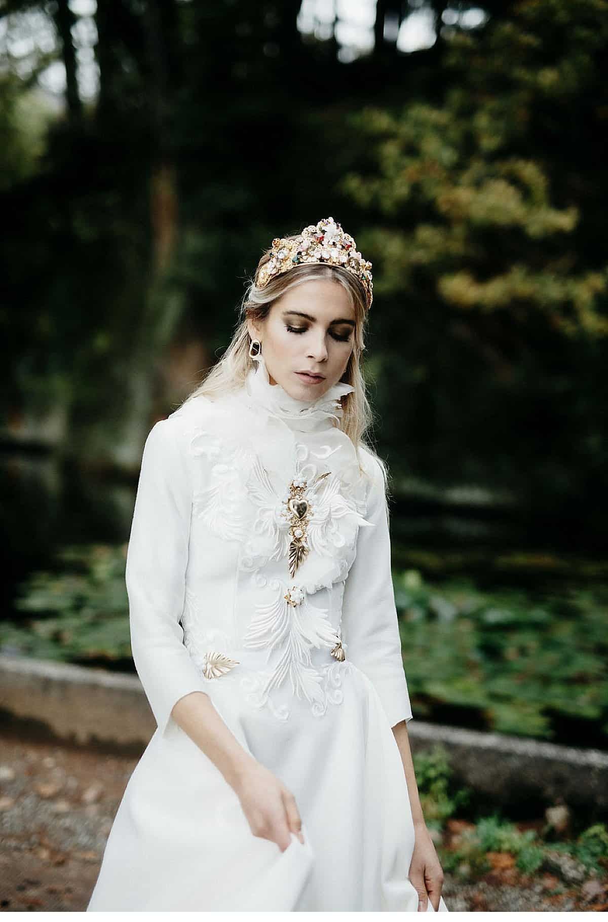 Neo-Gothic Bridal Inspirations by Roberta Cavaliere and Carla ...