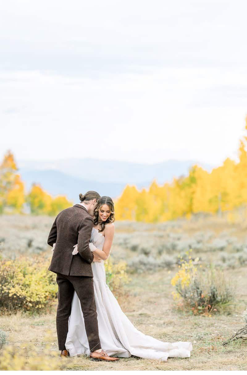Autumn Wedding Inspiration in Utah’s Aspen Woods - Hochzeitsguide