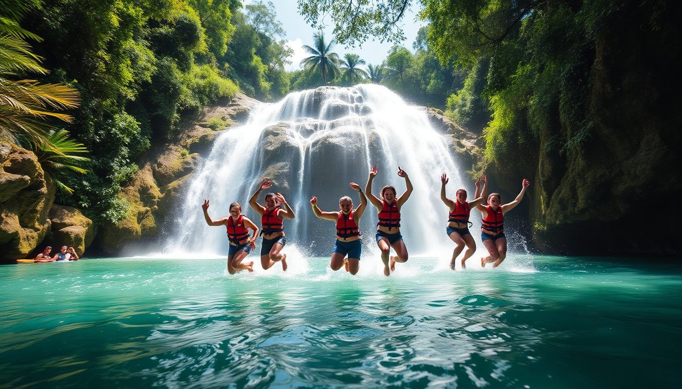 Conquer the Falls: Amber Cove & Taino Bay Damajagua Waterfalls ...