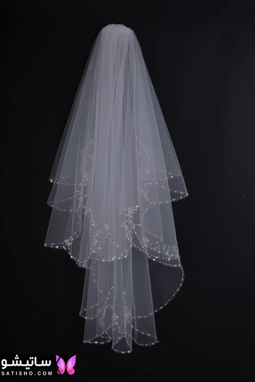 35 مدل تور عروس جدید و شیک 2024 | ساتیشو