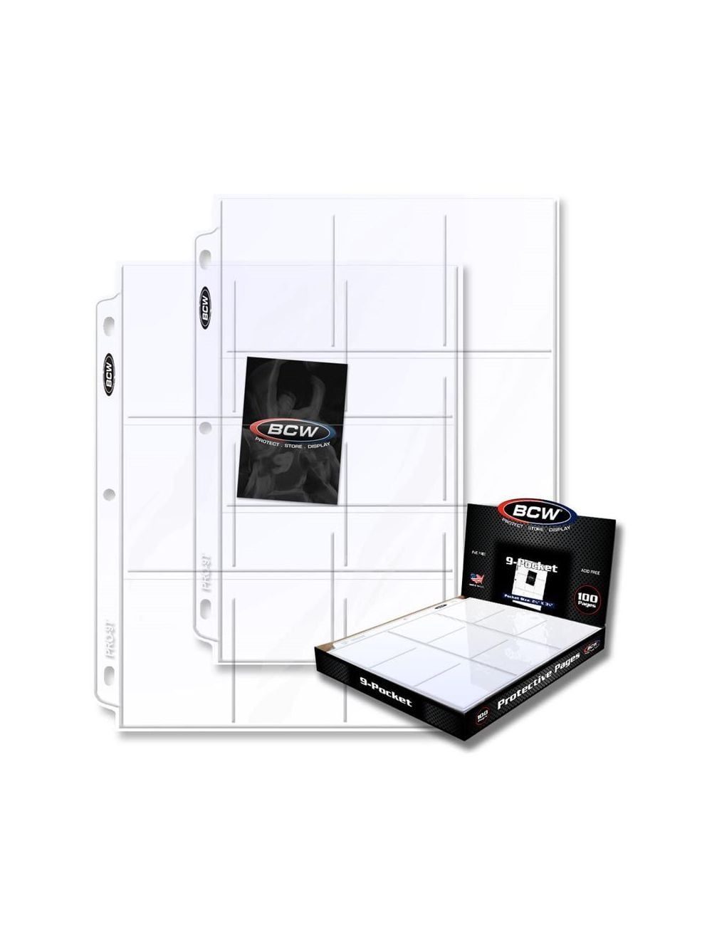 Pro 9-Pocket Page (100 CT. Box)