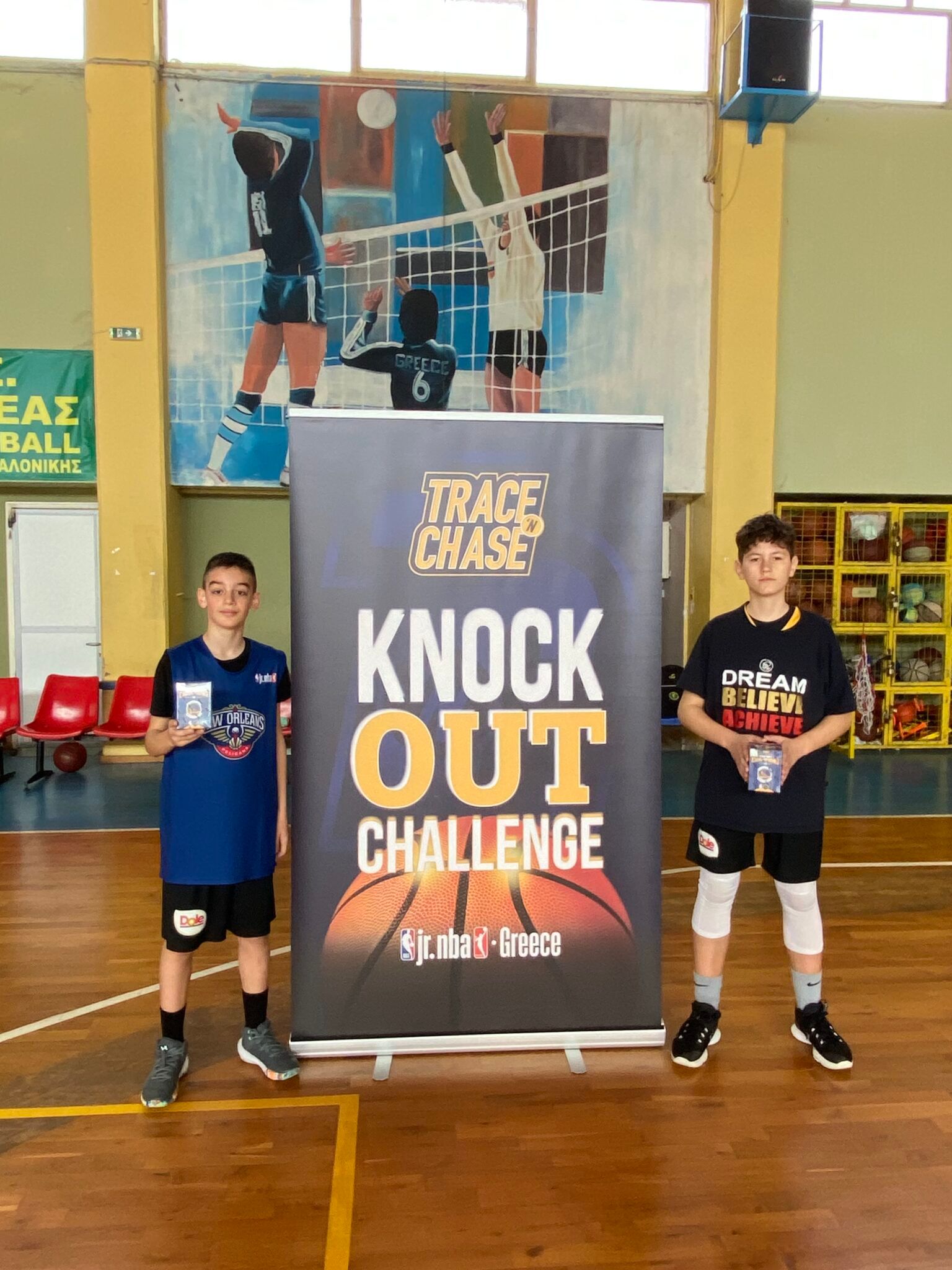 Trace ‘n Chase takes Jr. NBA Greece to new heights with the “Knockout ...