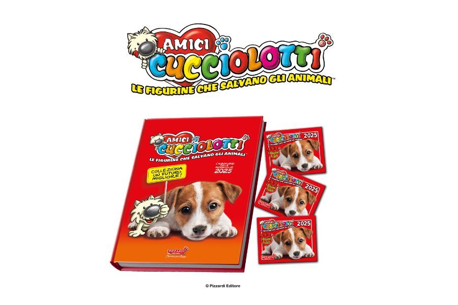 Amici Cucciolotti, le figurine che salvano gli animali
