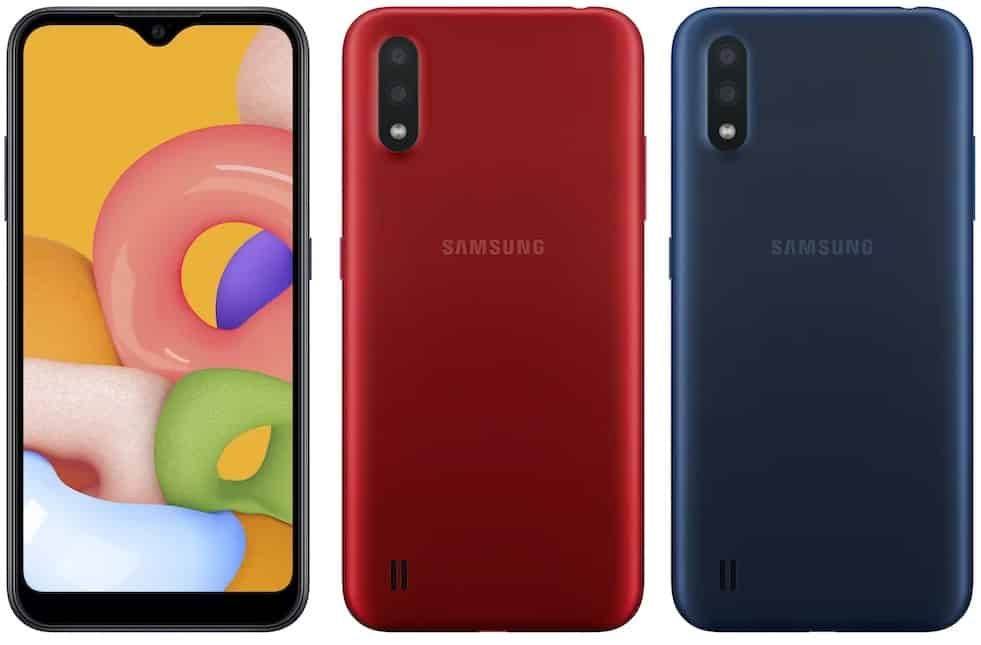 Samsung Galaxy A01 sessiz sedasız tanıtıldı - Teknoblog