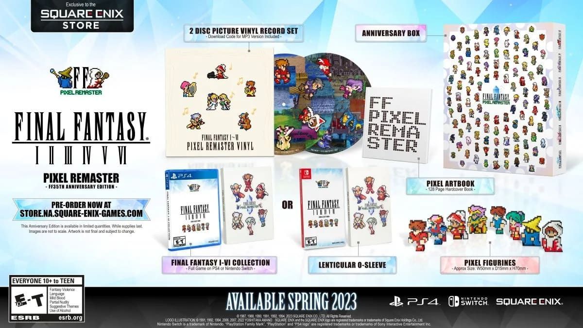 Final Fantasy Pixel Remaster PS4’e geliyor - Teknoblog