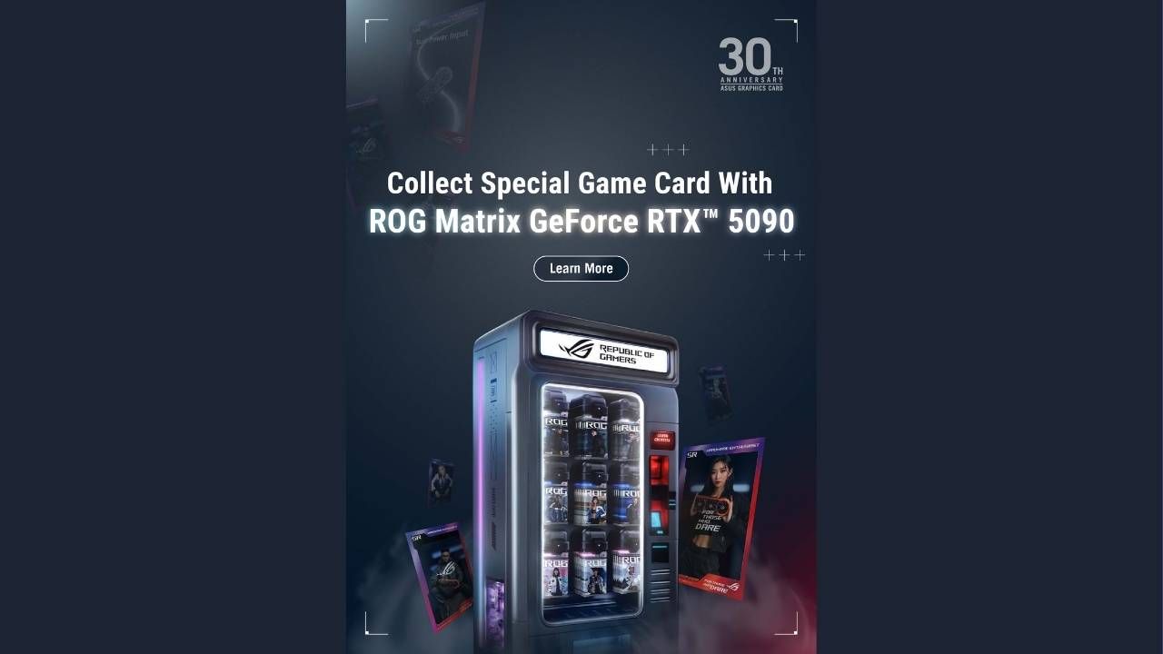 ASUS ROG Matrix RTX 5090 30. Yıl Özel Sürüm