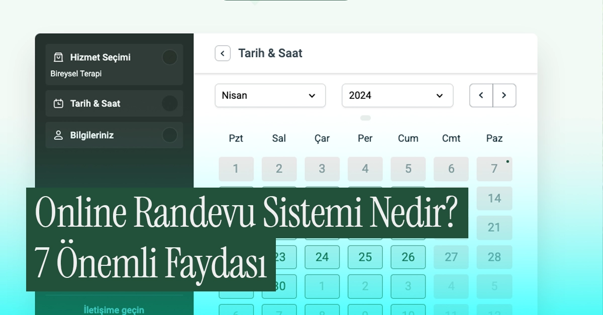 Online Randevu Sistemi Nedir? 7 Faydalı Özelliği - Yula